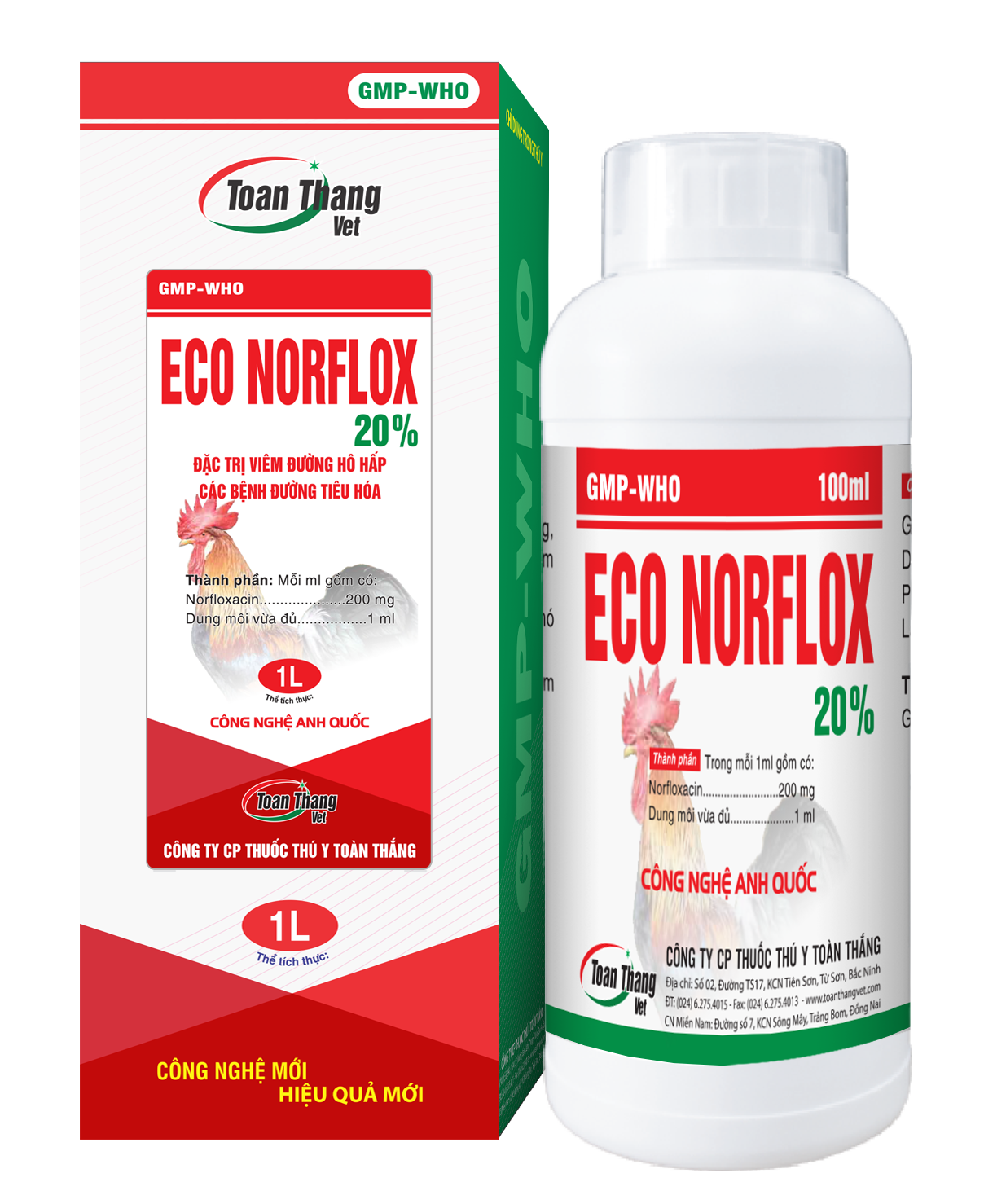 ECO - NORFLOX 20% - Especially for the treatment of respiratory tract ...